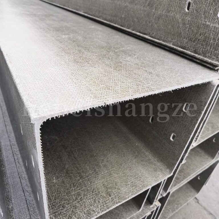 FRP cable tray ladder type trough fireproof trough box wire trough tube ...